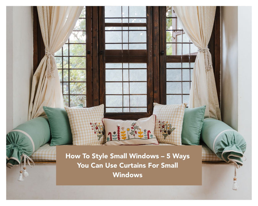 Here Are Ideas For Styling Curtains For Small Windows