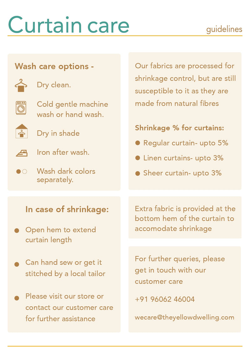 Solid Clay sheer 100% cotton plain curtain for Living room & bedroom